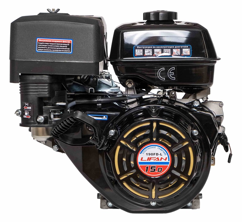 Двигатель LIFAN 190FD-L (15 л.с., 420 см3) по цене 30 100 руб - отзывы, характеристики, фото ...