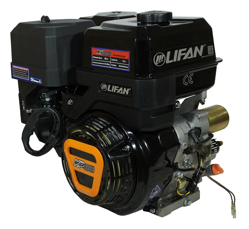 Бензиновый двигатель Lifan KP420E, ВАЛ Ø25 ММ, КАТУШКА 3 АМПЕРА по цене 0 руб - отзывы ...